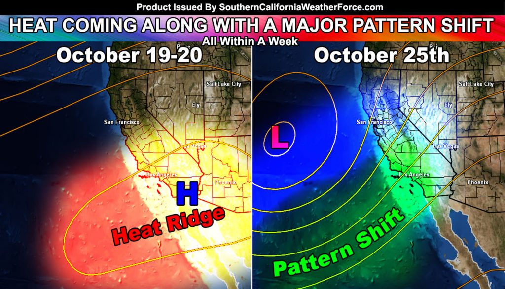 Santa Ana Winds and Heat Return This Week Followed By A Major Pattern ...