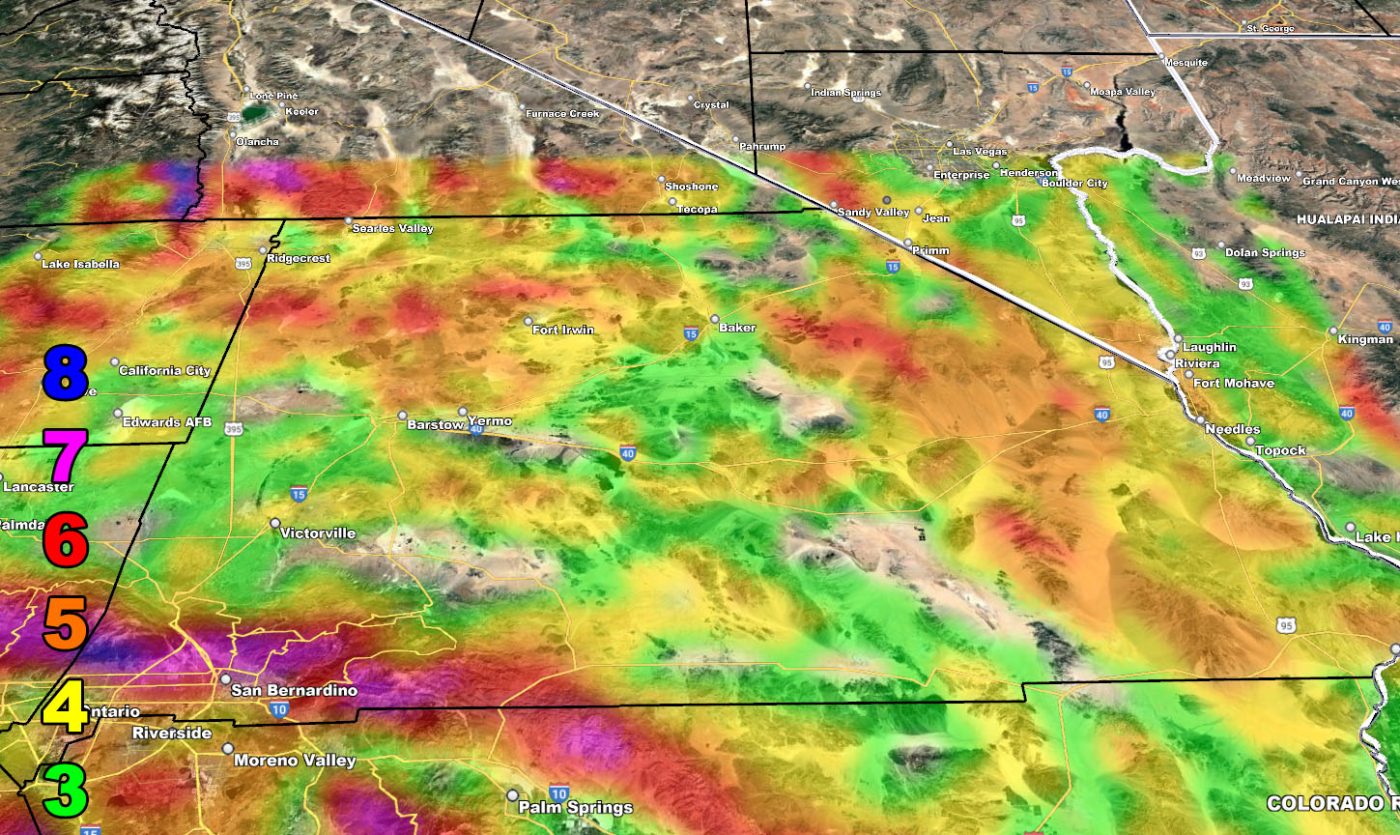 Enhanced Santa Ana Wind Warning Issued: Strongest Santa Ana Wind ...