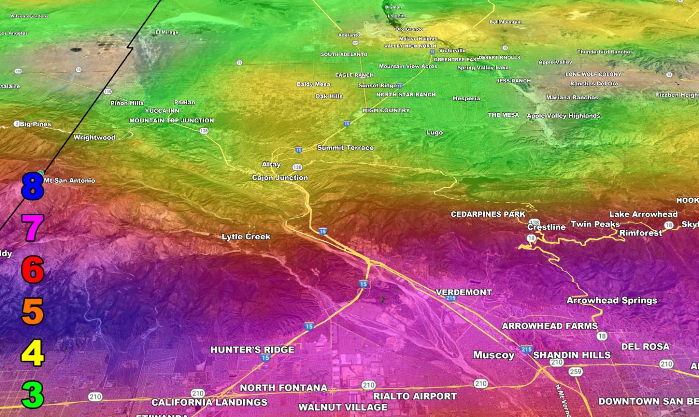Enhanced Santa Ana Wind Warning Issued: Strongest Santa Ana Wind ...