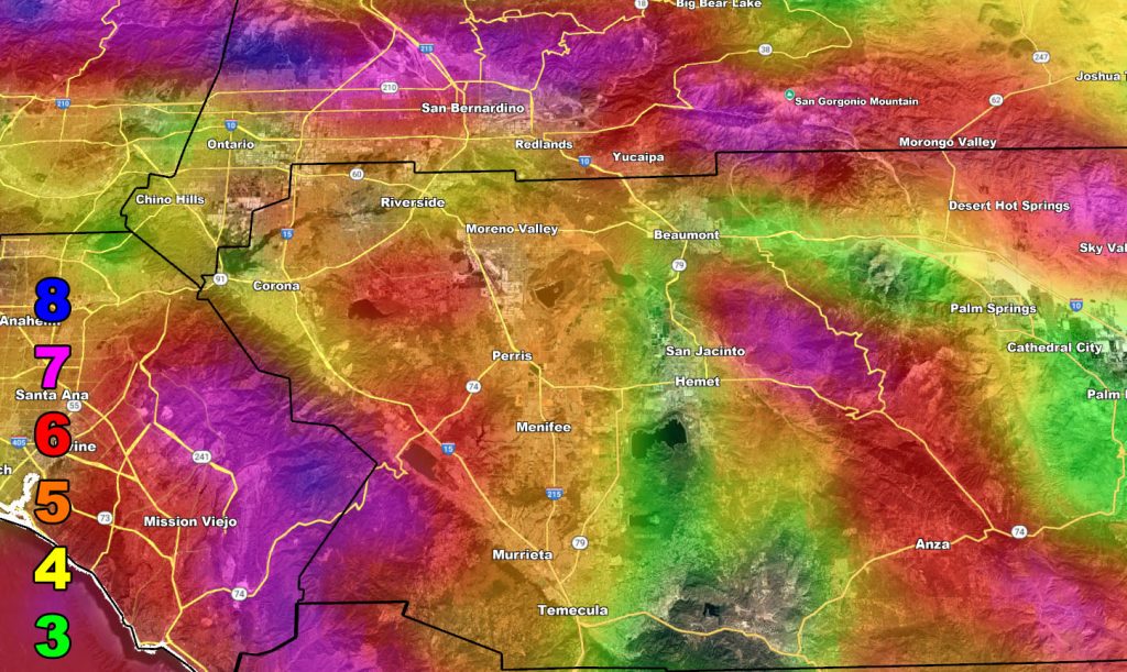 Enhanced Santa Ana Wind Warning Issued: Strongest Santa Ana Wind ...