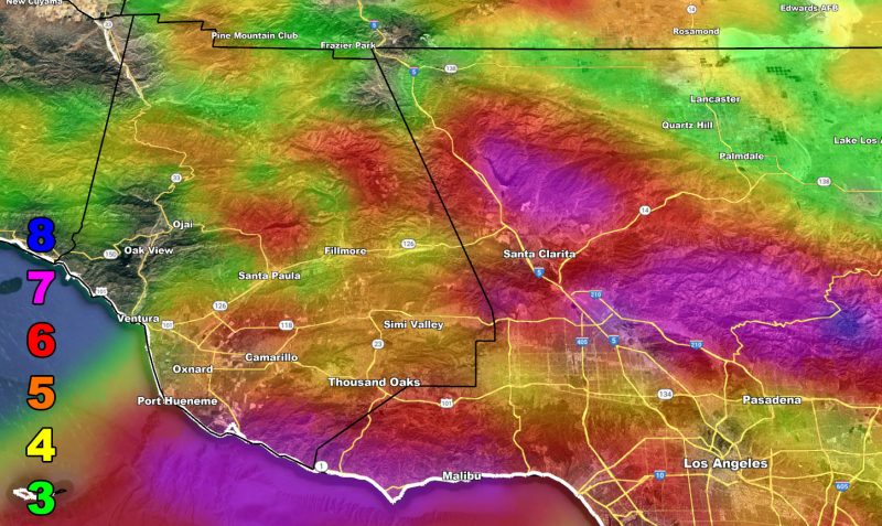 Enhanced Santa Ana Wind Warning Issued: Strongest Santa Ana Wind ...
