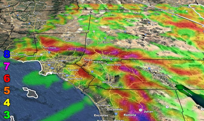Enhanced Santa Ana Wind Warning Continues Today through Friday; Wind ...