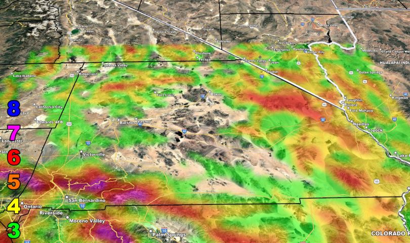 Enhanced Santa Ana Wind Warning Continues Today through Friday; Wind ...