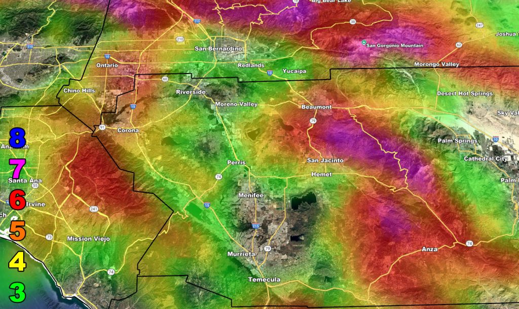 Enhanced Santa Ana Wind Warning Continues Today through Friday; Wind ...