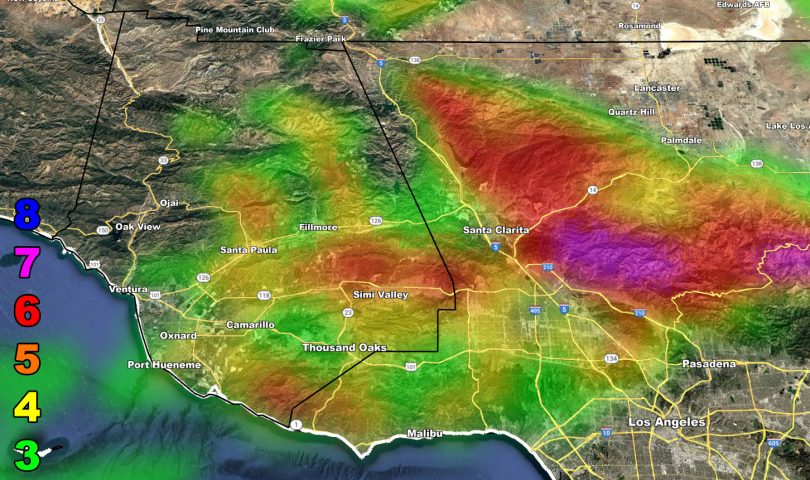Enhanced Santa Ana Wind Warning Continues Today through Friday; Wind ...