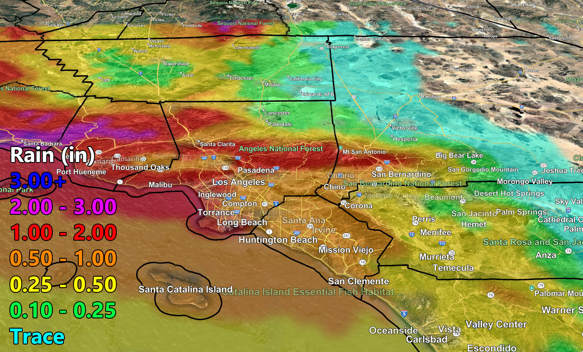 Flood Watch Issued For San Luis Obispo, Santa Barbara, and Ventura ...