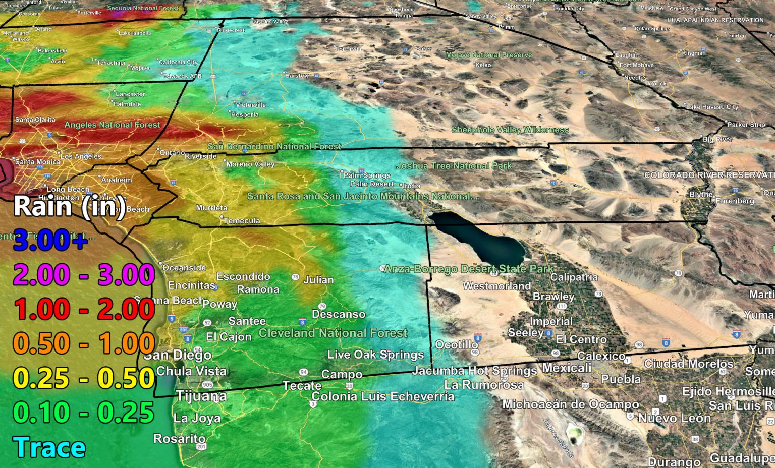 Flood Watch Issued For San Luis Obispo, Santa Barbara, and Ventura ...