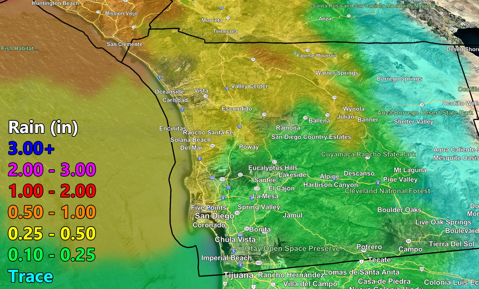 Flood Watch Issued For San Luis Obispo, Santa Barbara, and Ventura ...