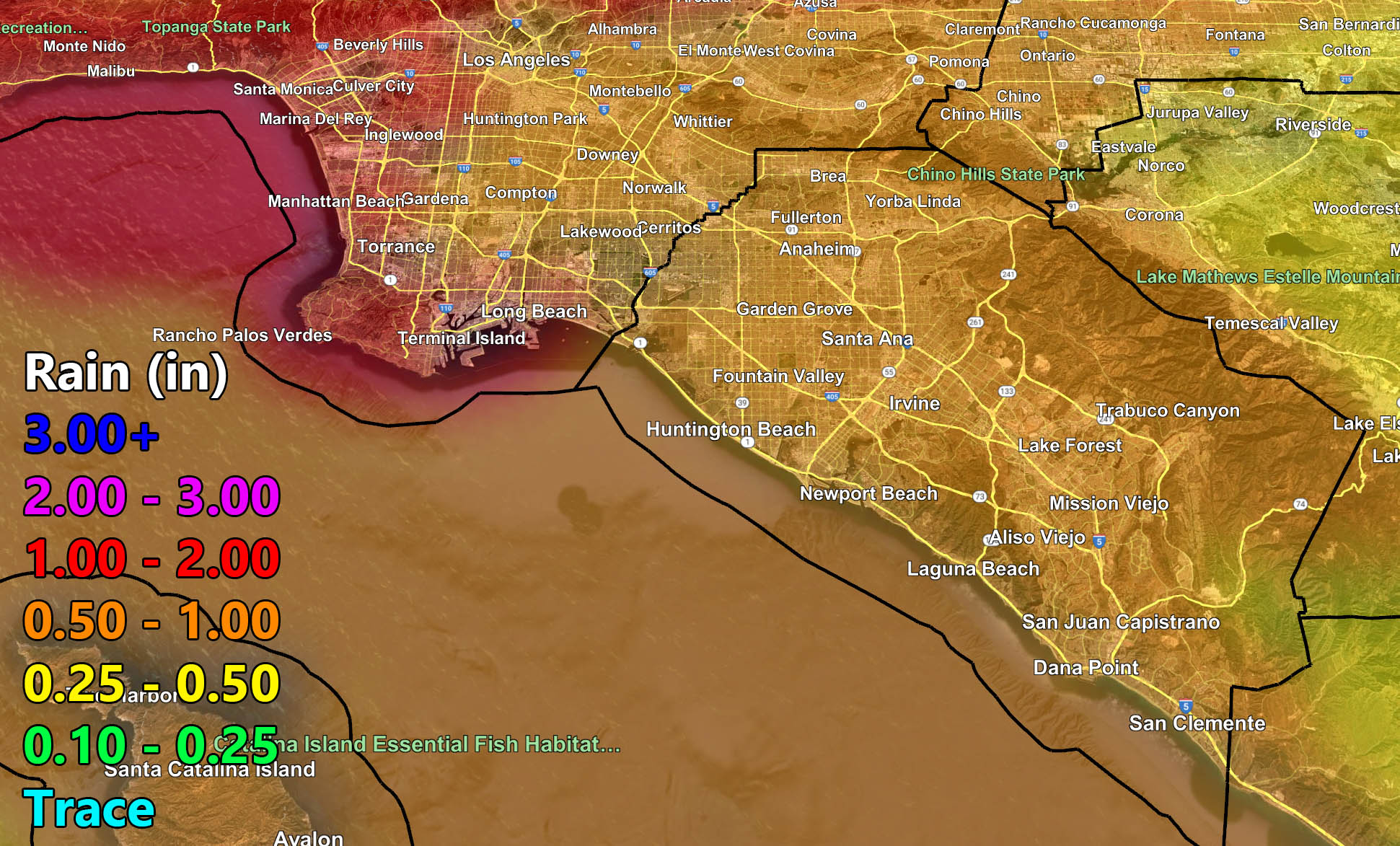Flood Watch Issued For San Luis Obispo, Santa Barbara, and Ventura ...