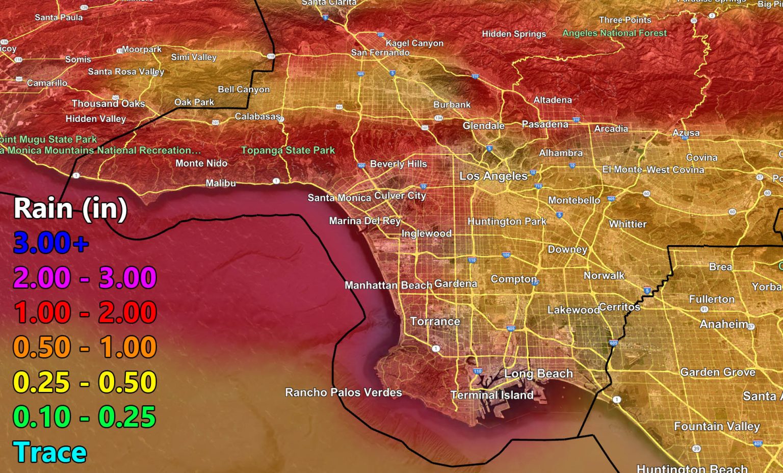 Flood Watch Issued For San Luis Obispo, Santa Barbara, and Ventura ...