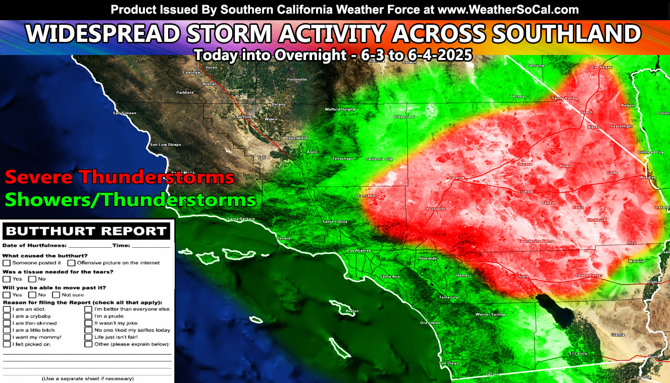 Widespread Shower and Thunderstorm Activity Expected For Most of ...